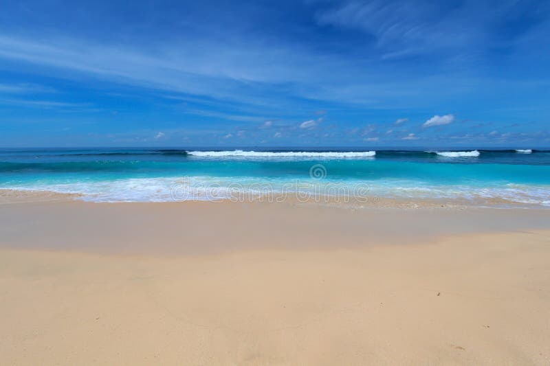 Bali blue beach stock photo. Image of sand, turquoise - 91990614