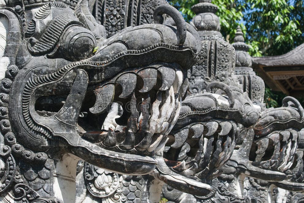 Bali Dragons stock photo. Image of culture, decoration - 36704740