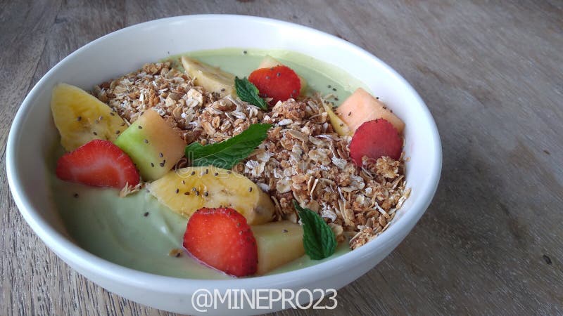 Bali Healty Breakfast stock image. Image of fish, meal - 230209065