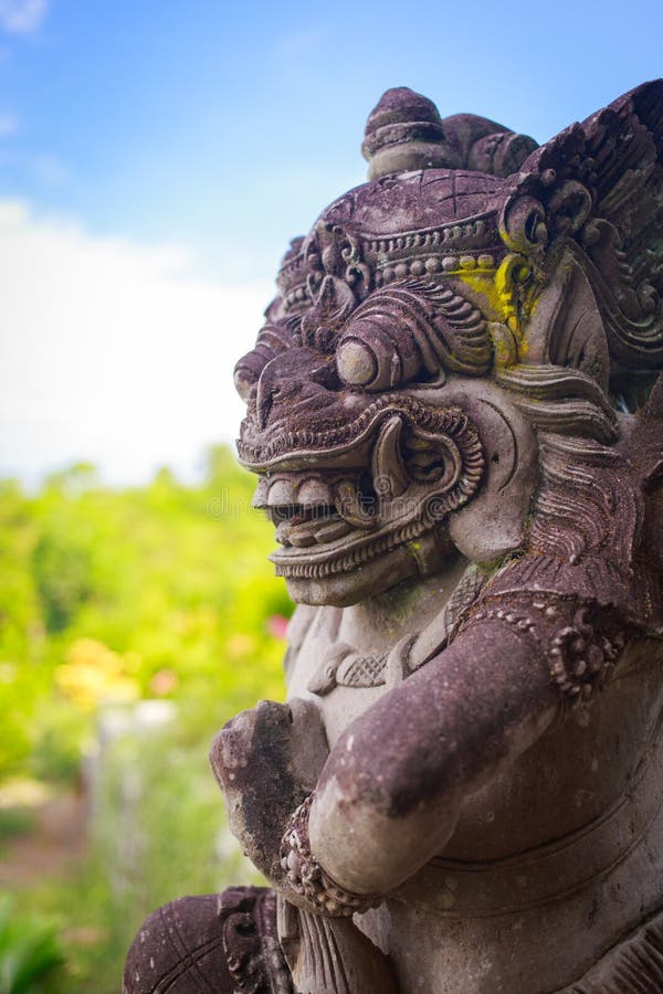 Bali stock image. Image of statue, green, indian, bali - 94842297