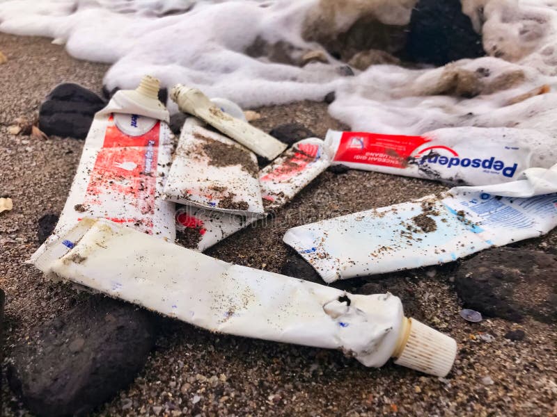 Toothpaste Tubes Pollution Stock Photos - Free & Royalty-Free Stock ...