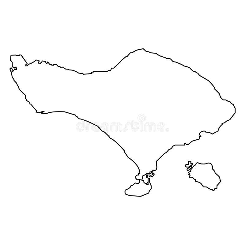 Bali Map Illustration Stock Illustrations – 1,186 Bali Map Illustration ...
