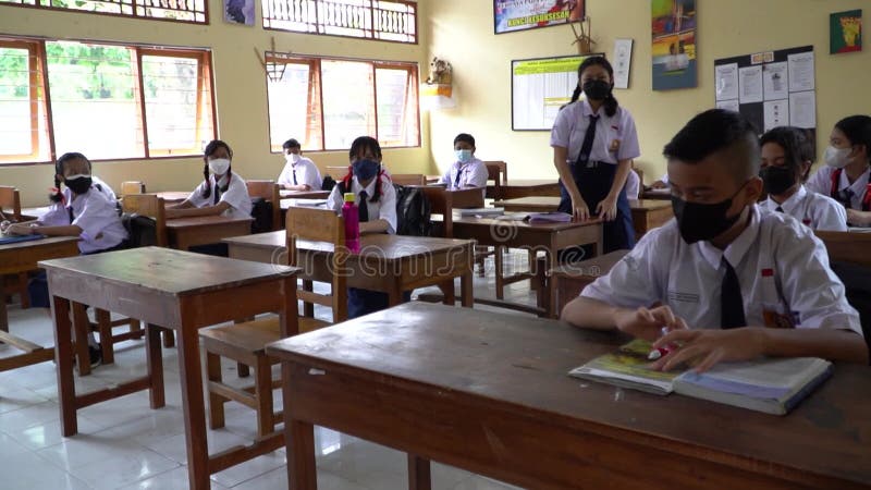 Bali, 5 Jan 2023: Students Participate in a Lively Classroom Discussion ...