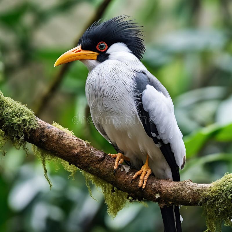 Bali mynah stock illustration. Illustration of asia - 293695660