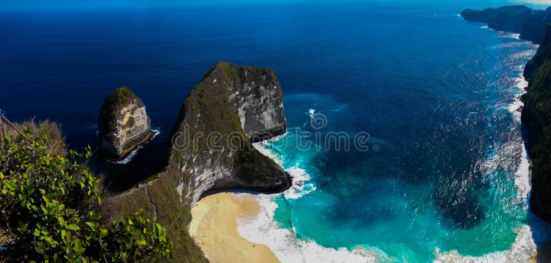 Bali, Nusa Penida, View from the Top Stock Photo - Image of south ...