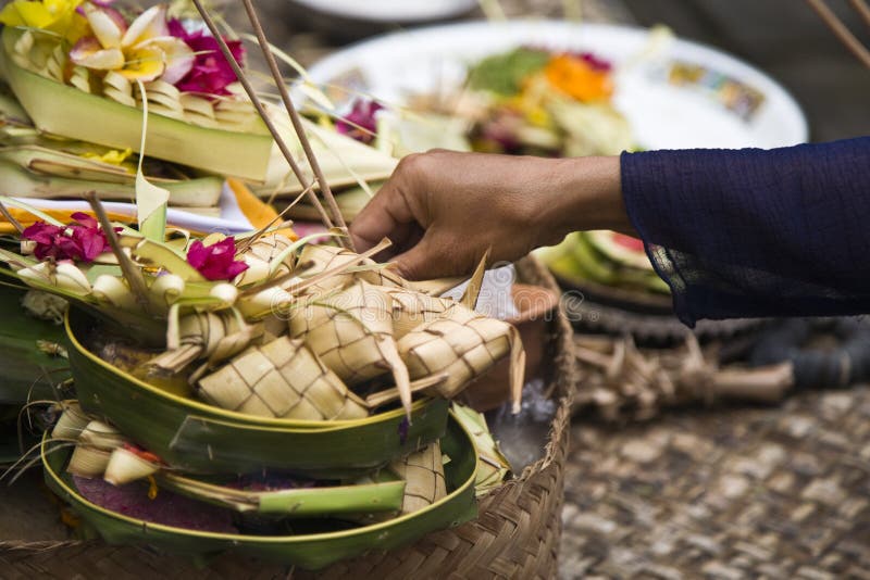 Bali offering stock photo. Image of ceremony, asia, gift - 6306112