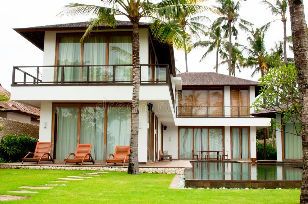 Bali Resort Villa stock image. Image of balinese, luxurious - 18331843