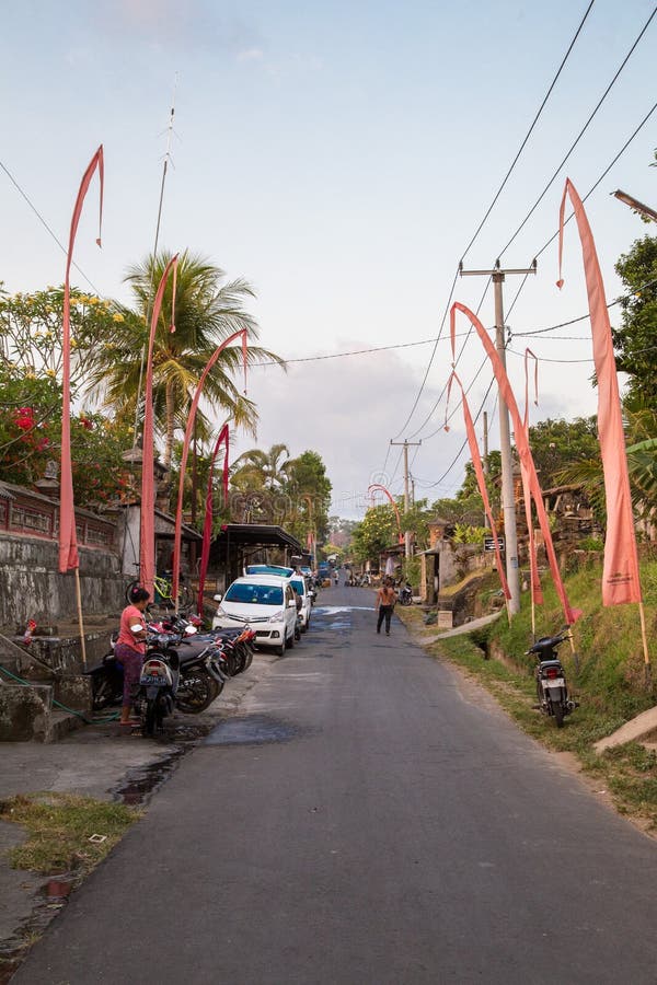 Bali road editorial stock image. Image of milk, coffee - 182154079