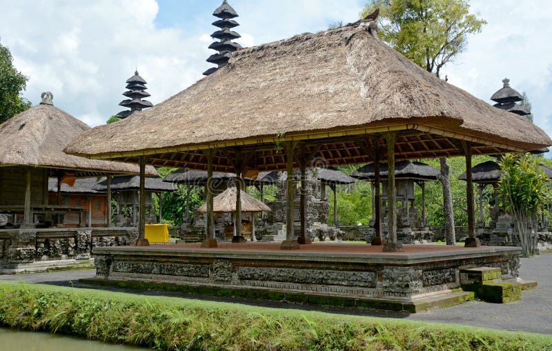 Bali Roof Style Building stock image. Image of arts, religious - 56144045