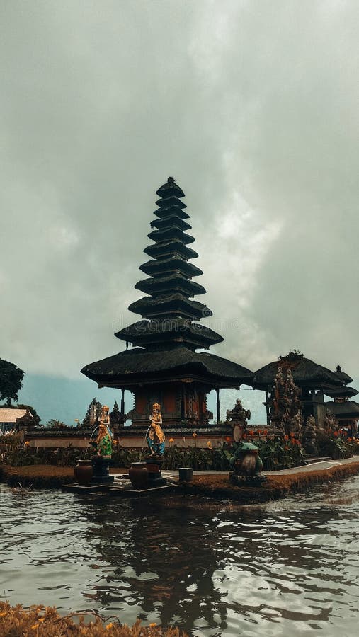 Bali Statue Cloud, Building and View Stock Photo - Image of view, cloud ...