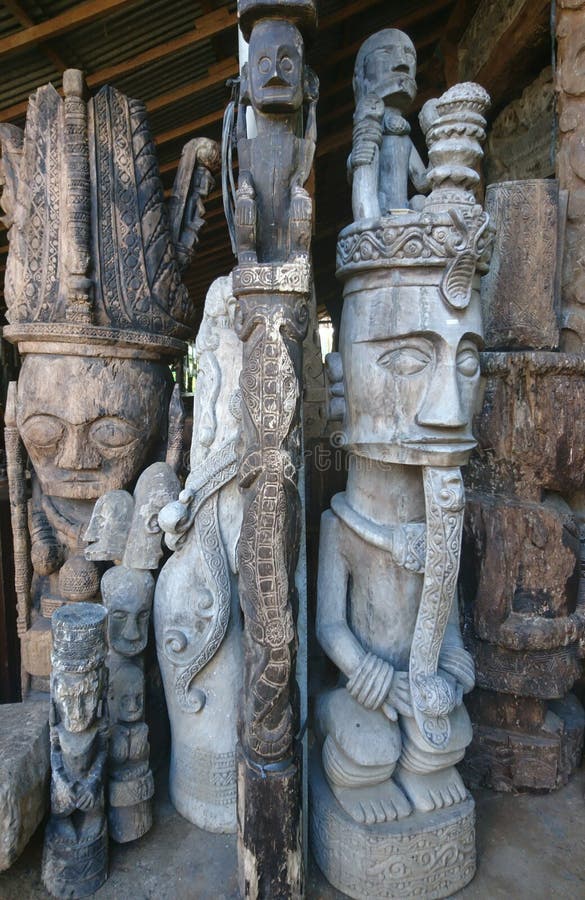 Bali statues stock image. Image of stone, bali, handcraft - 96556203