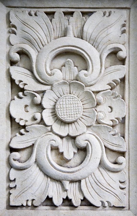 Bali stone carving stock photo. Image of detail, balinese - 16120366