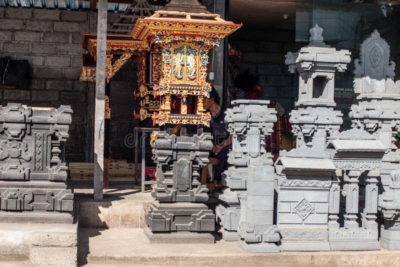 Bali Store Fronts - Assorted Stock Photo - Image of architecture, busy ...