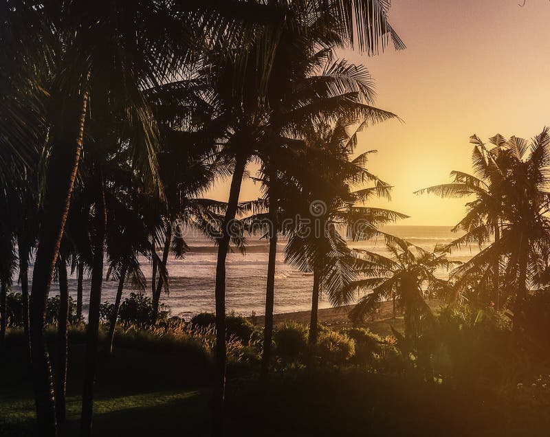 Bali Sunset, Bali, Indonesia Stock Photo - Image of romantic, beach ...