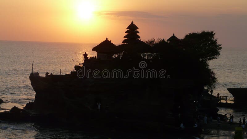 Bali sunset stock photo. Image of peaceful, tannah, travelling - 35855054