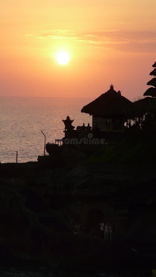 Bali sunset stock image. Image of bali, temple, holiday - 35855115