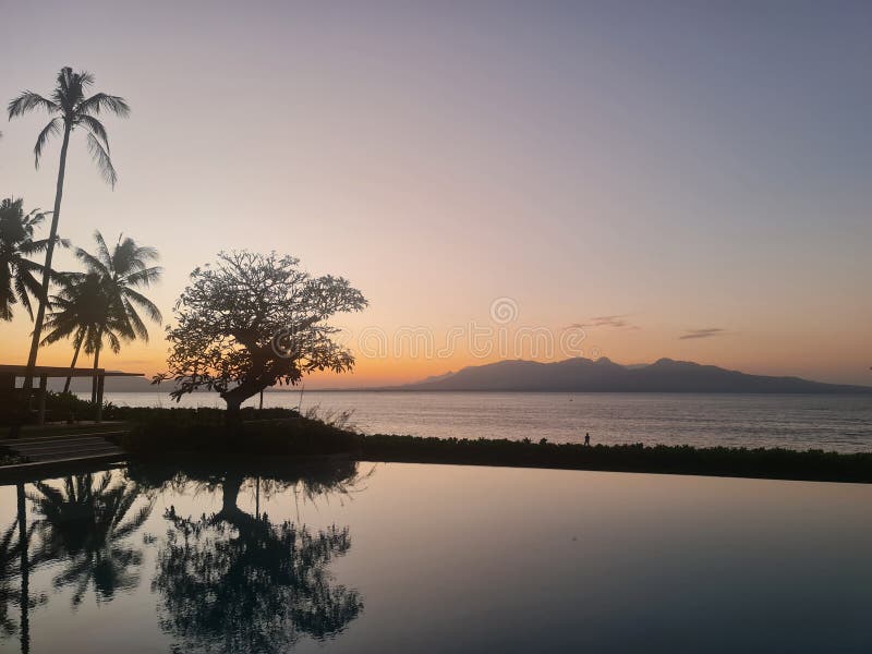 Bali View from Java island stock photo. Image of bali - 262697824