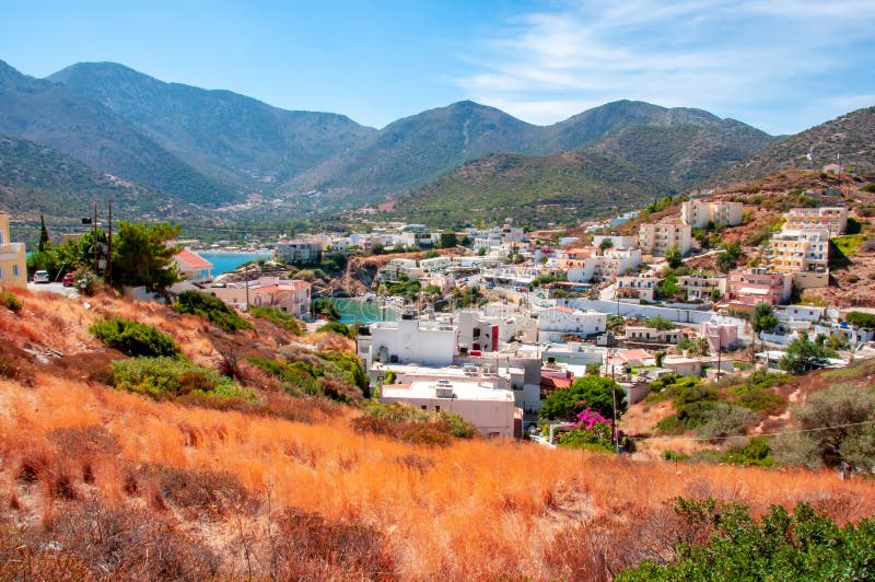 Bali Village in North Crete, Greece Stock Image - Image of livadi ...
