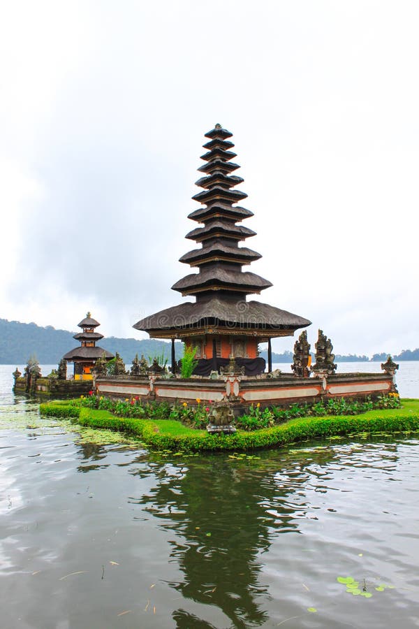 Bali water temple stock photo. Image of asia, landmark - 36234692