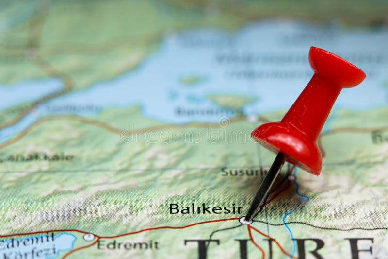 Balikesir Turkey Pin Map Stock Photos - Free & Royalty-Free Stock ...