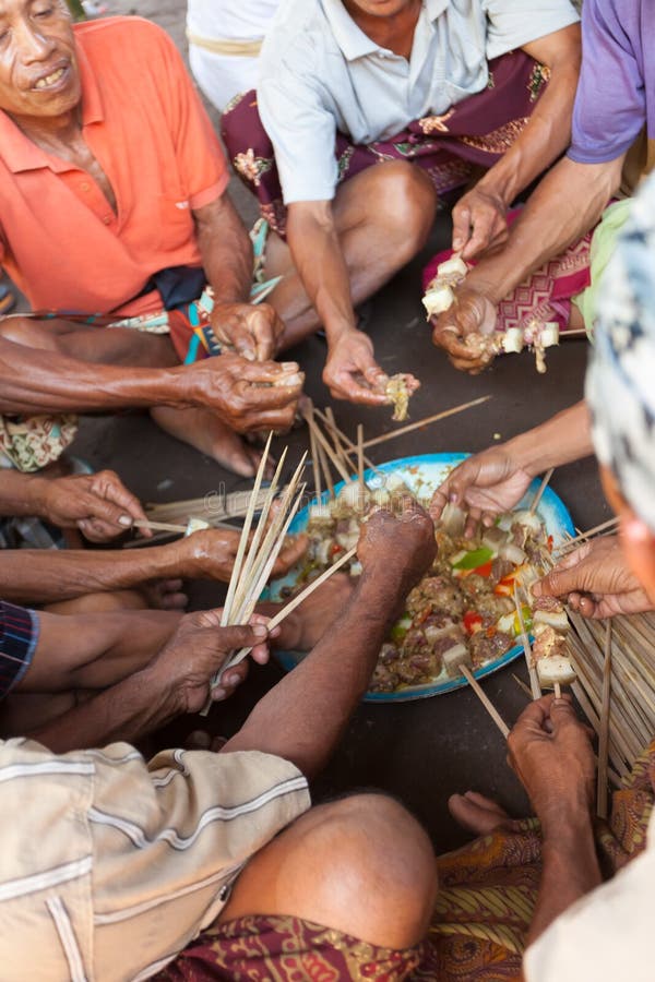 Balinese cooking editorial image. Image of preparation - 24789710