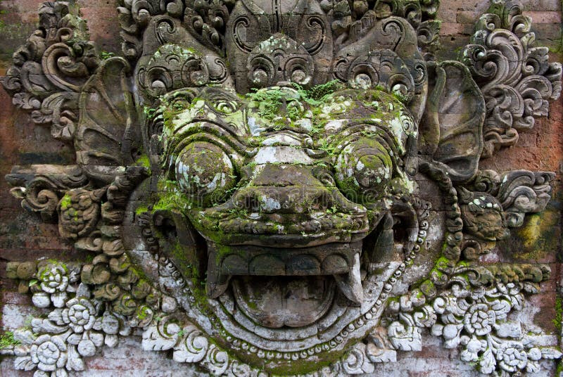 Indonesia, Bali: Sculpture of Kala Stock Image - Image of relief ...