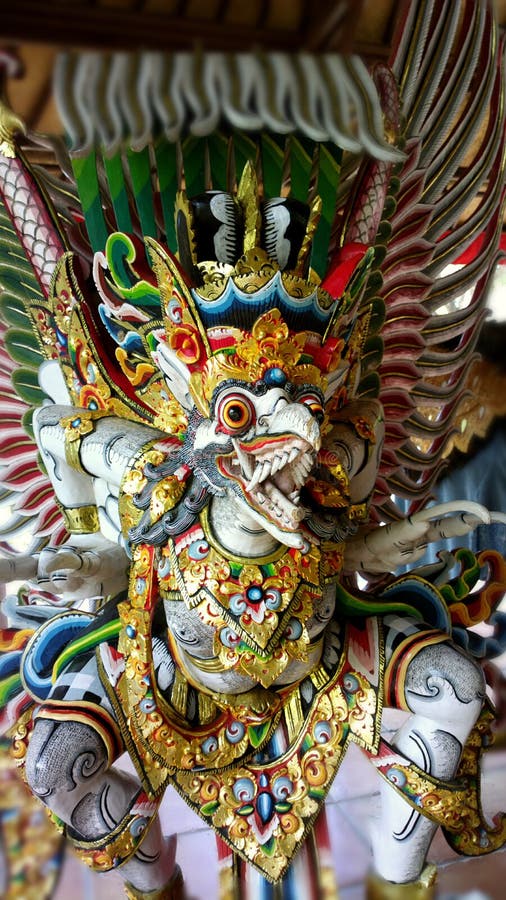 Balinese god statue stock photo. Image of curvi, decoration - 44870346