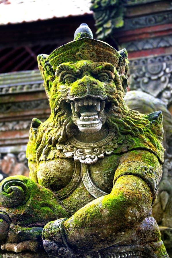 Balinese god statue stock photo. Image of curvi, decoration - 44870346