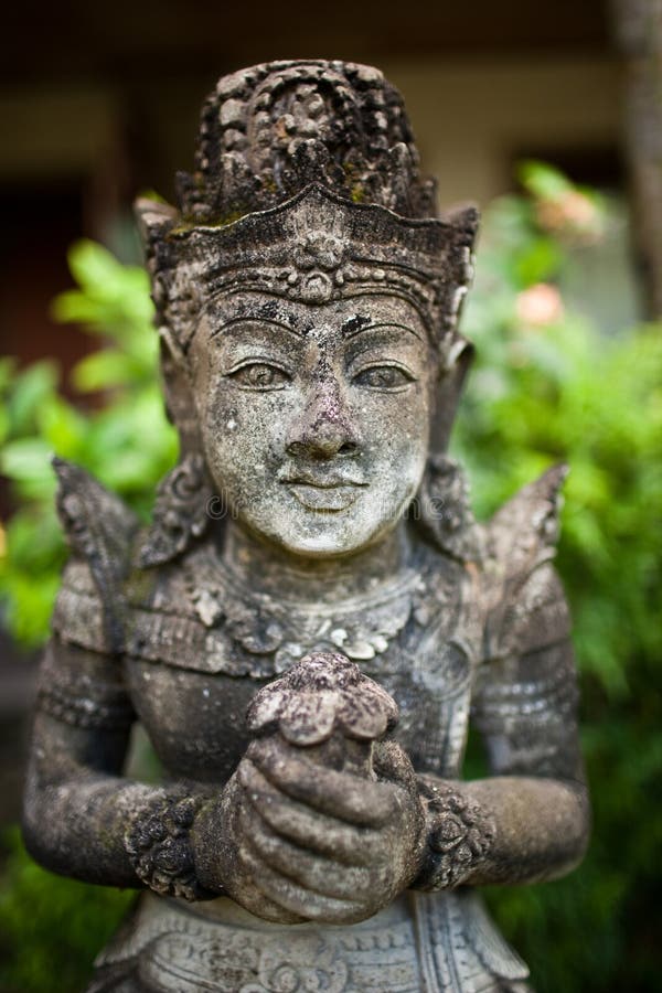 Balinese Hindu statue stock image. Image of bali, hinduism - 19443701