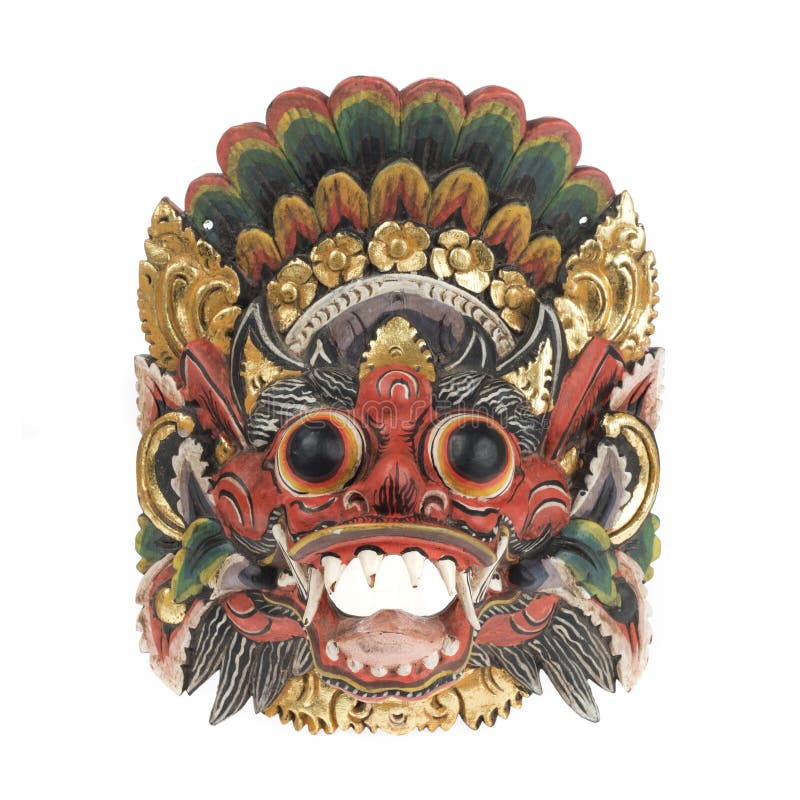 Balinese mask, traditional stock image. Image of colourful - 12741289