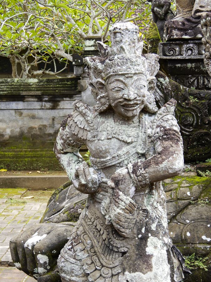 Balinese Sculpture in Temples Stock Image - Image of forest, balinese ...