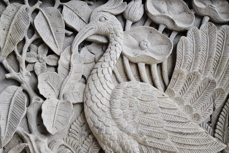 Balinese stone carving stock photo. Image of architect - 34182150