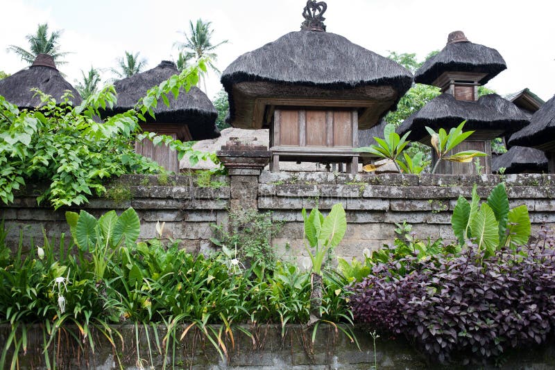 Balinese traditional house stock photo. Image of asian - 27147322