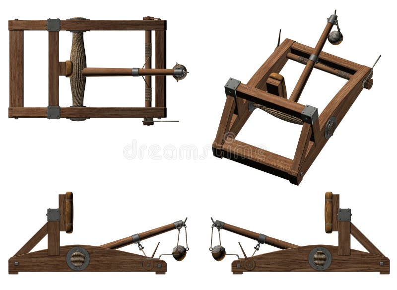 Trebuchet Cartoon Stock Illustrations – 71 Trebuchet Cartoon Stock ...