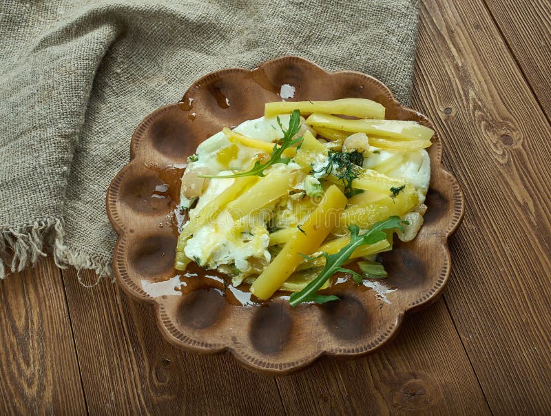 Balkan Breakfast stock image. Image of fried, cooked - 101628377