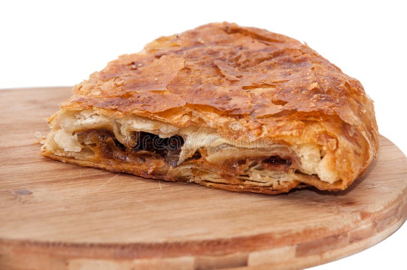 Balkan Burek with Meat and Cheese Stock Photo - Image of background ... Balkan Burek with Meat and Cheese Stock Photo - Image of background ...