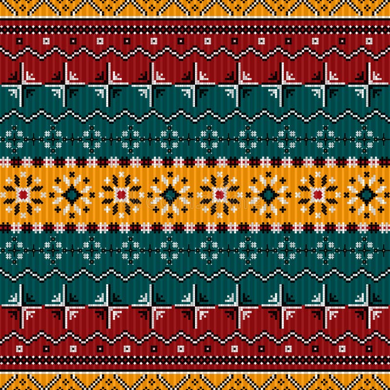 Balkan Style Ethno Country Carpet Stock Vector - Illustration of ...