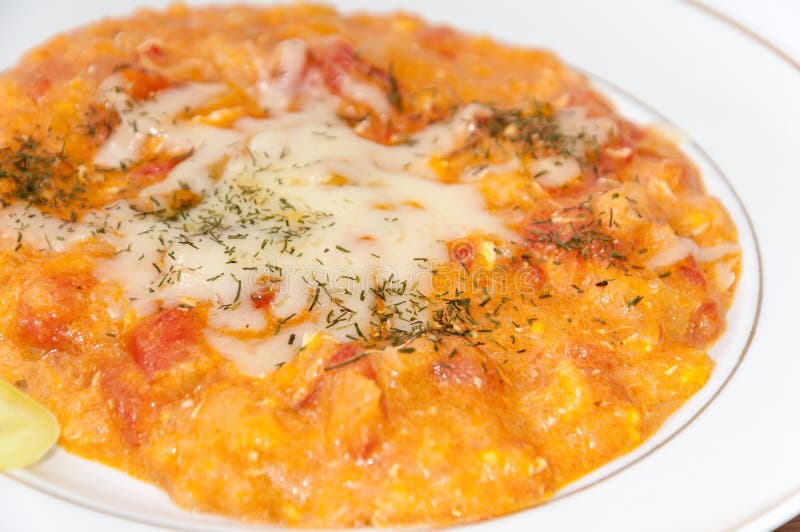 Balkan Traditional Tomato and Paprika Stew Stock Photo - Image of ...