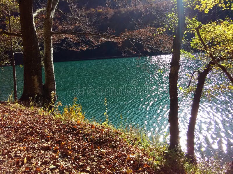 Balkana Lake Late in the Evening Stock Photo - Image of hercegovina ...