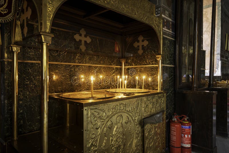 St Dimitrious Cathedral Thessaloniki Editorial Image - Image of greek ...