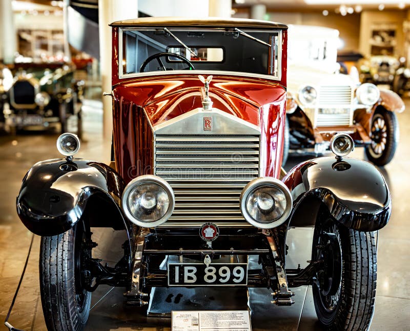 The Hellenic Auto Museum Veteran Car Collection Editorial Photography ...