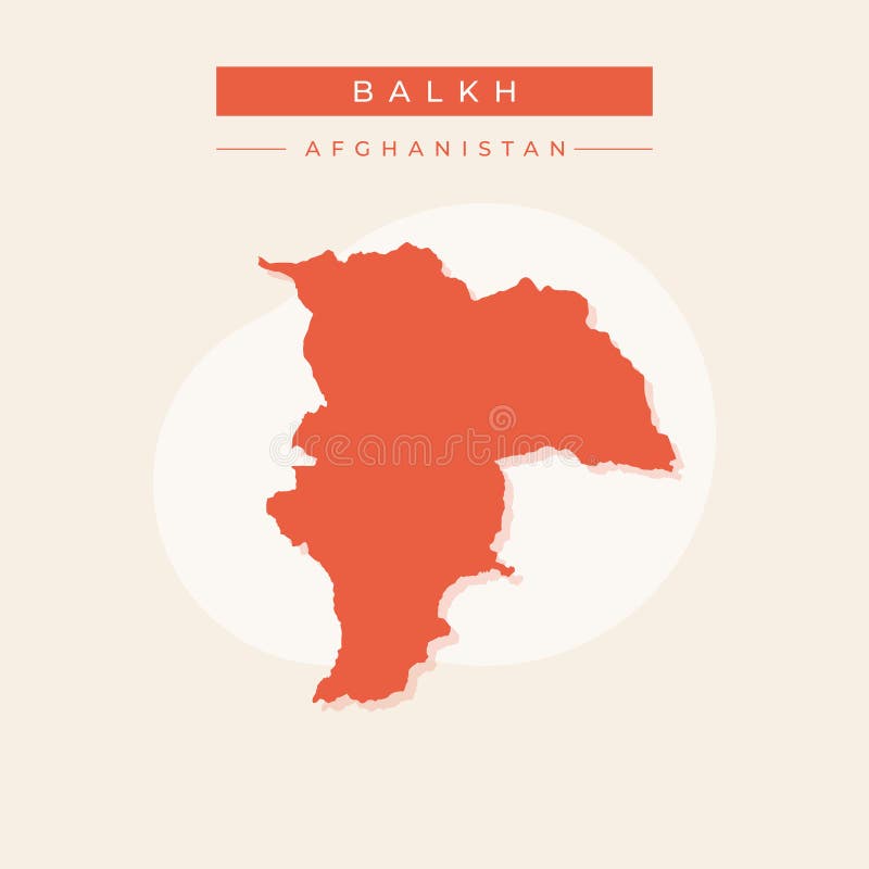 Balkh, Afghanistan. High-res Satellite Stock Vector - Illustration of ...