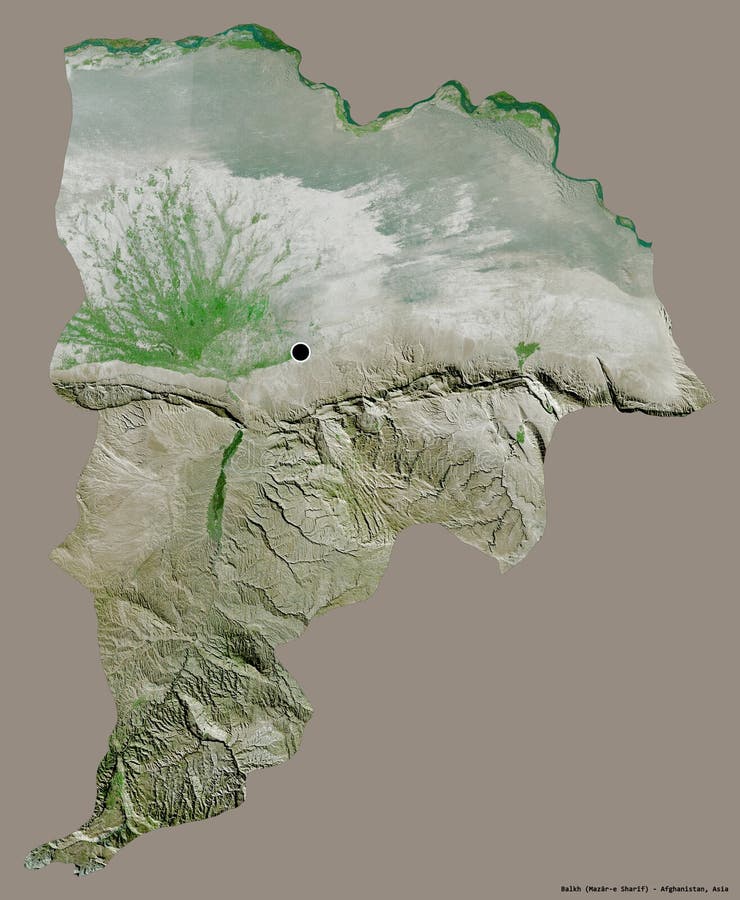 Balkh, Afghanistan. High-res Satellite Stock Vector - Illustration of ...