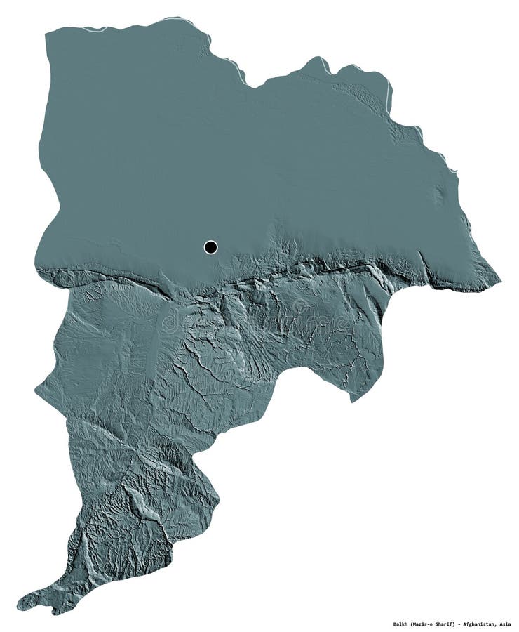 Balkh, Afghanistan. High-res Satellite Stock Vector - Illustration of ...