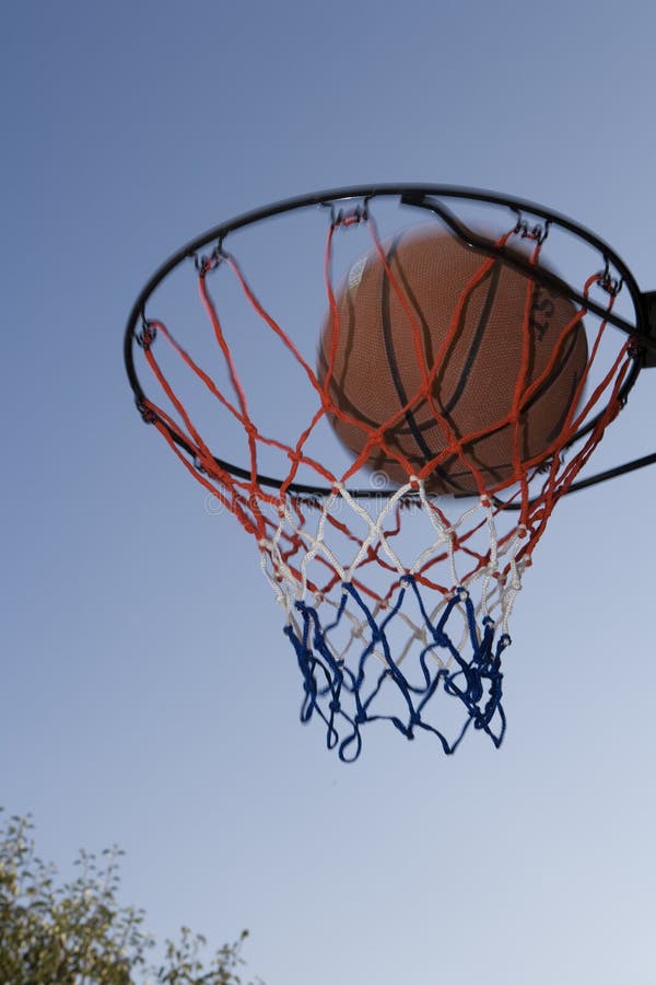 Ball stock photo. Image of hoop, outdoor, sucess, scoring - 7075902