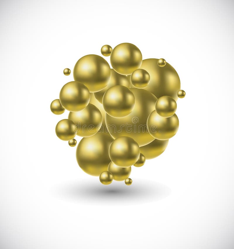 Ball abstract icon stock vector. Illustration of background - 200534147