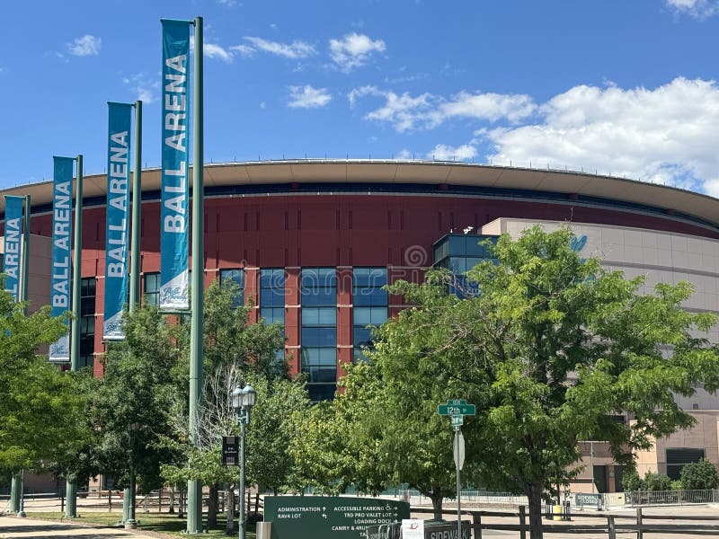 Ball Arena in Denver, Colorado Editorial Stock Image - Image of ...