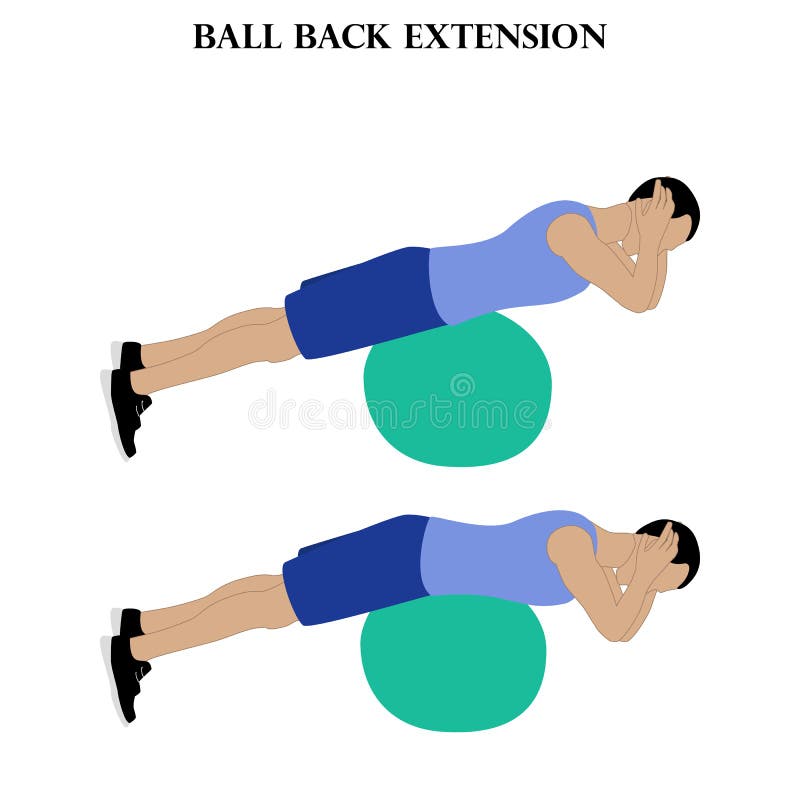 Extension Exercise Stock Illustrations – 550 Extension Exercise Stock ...