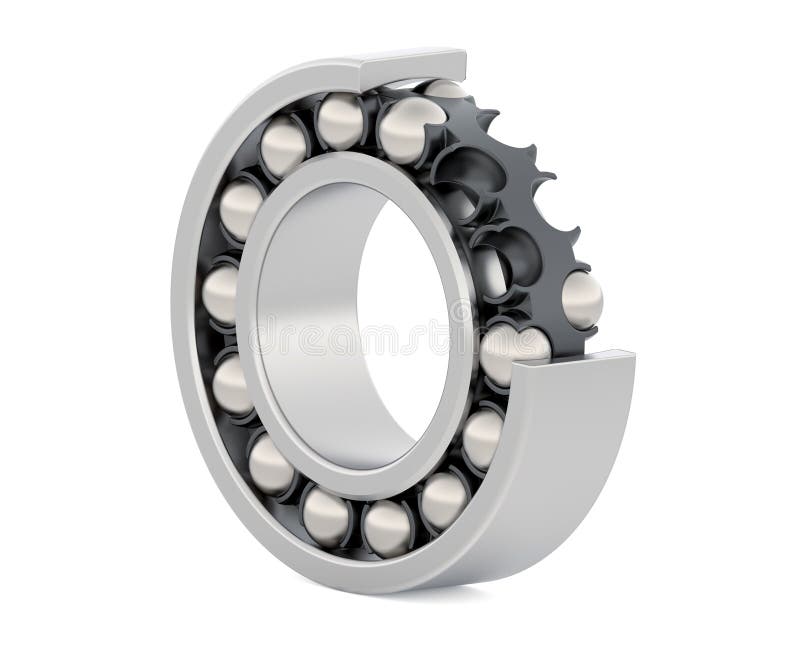 Ball bearing stock illustration. Illustration of machinery - 263636045
