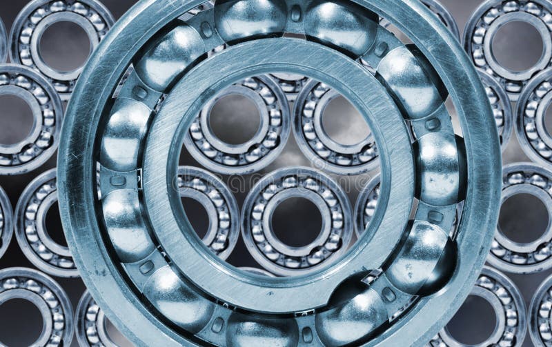 Ball-bearings as a pattern stock photo. Image of strength - 37485606